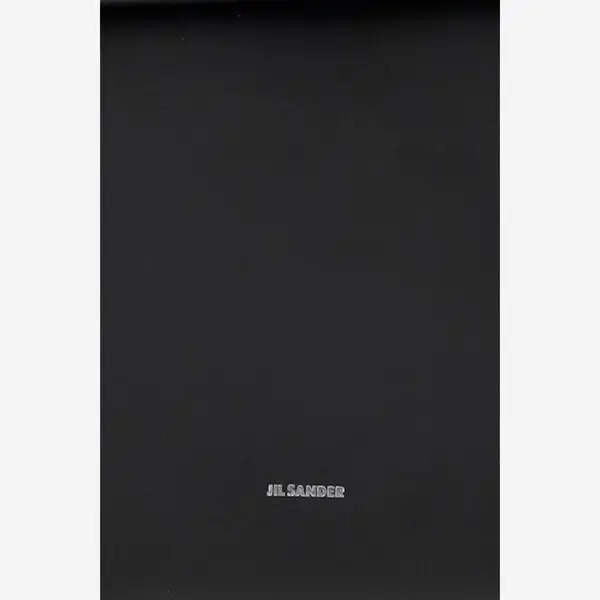 JIL SANDER Voyage Small Leather Bag - Black