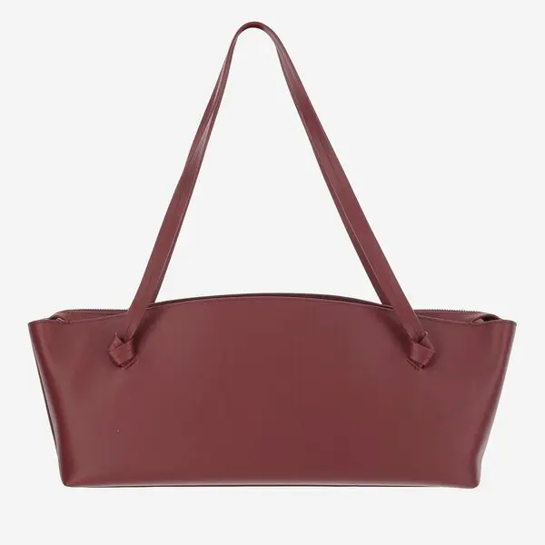 JIL SANDER Leather Top Handle Bag