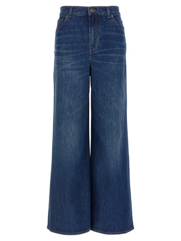 Chloé High-waisted Wide Leg Jeans