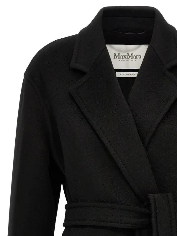 Max Mara Melinda Midi Coat - Black