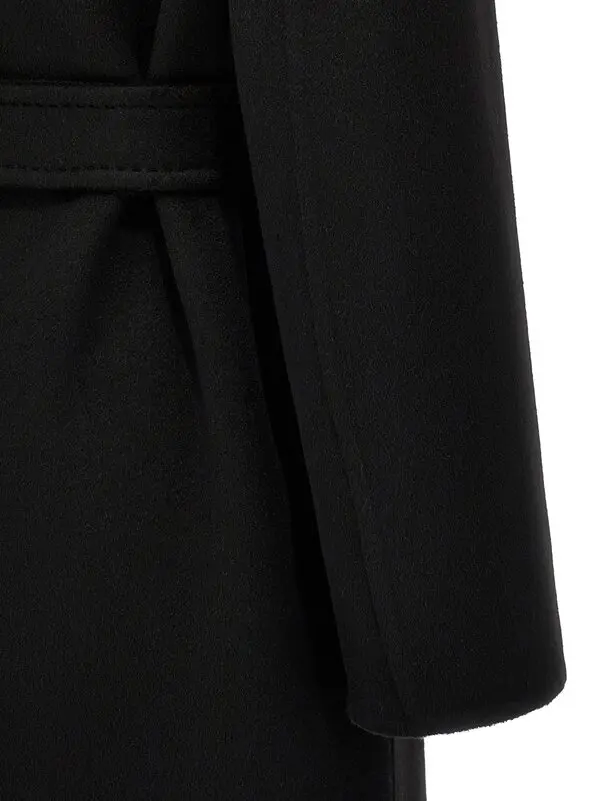 Max Mara Melinda Midi Coat - Black