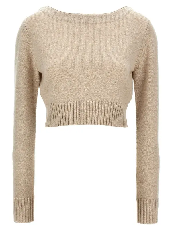 Max Mara Angri Cropped Sweater