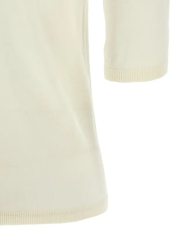 Max Mara Cecina Turtleneck Sweater - White