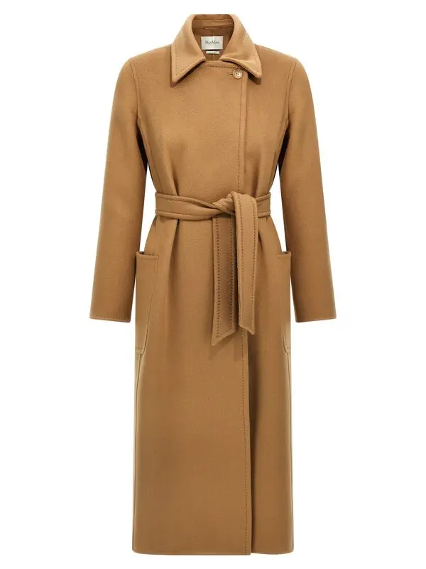 Max Mara Artur Long Coat - Brown