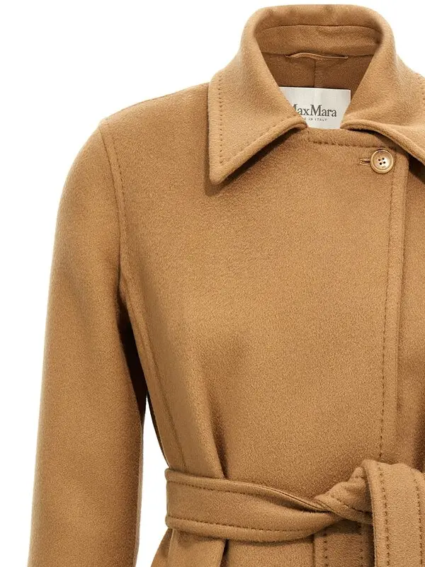 Max Mara Artur Long Coat - Brown