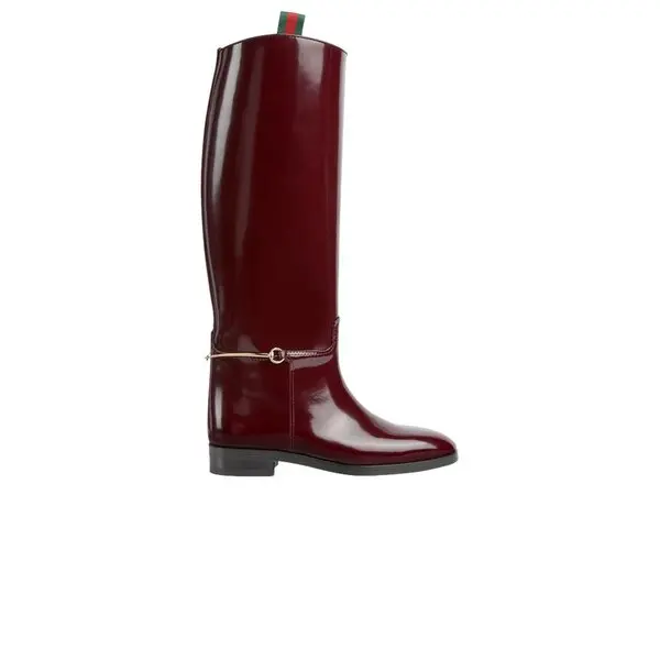 Gucci Slim Horsebit Boots