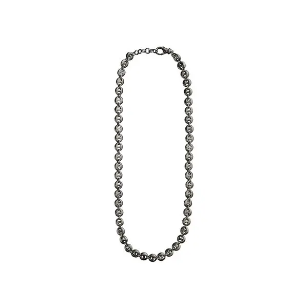 SOPHIE BUHAI Small Circle Link Necklace - Silver