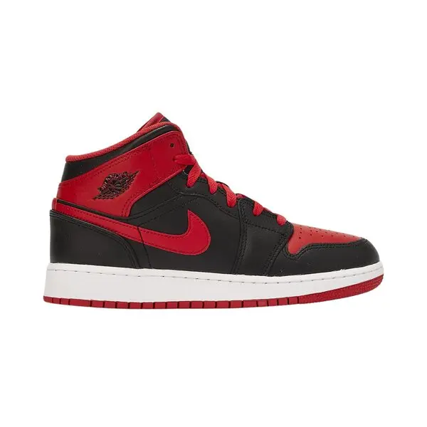 JORDAN 1 Mid Gs Sneakers - Black
