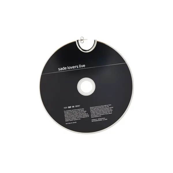 D'HEYGERE Manifesto Cd/dvd 'lovers Live' Hoop Earring - Silver
