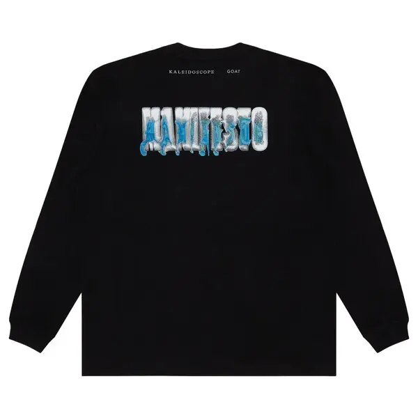 Goat X Kaleidoscope Manifesto Long-sleeve - Black
