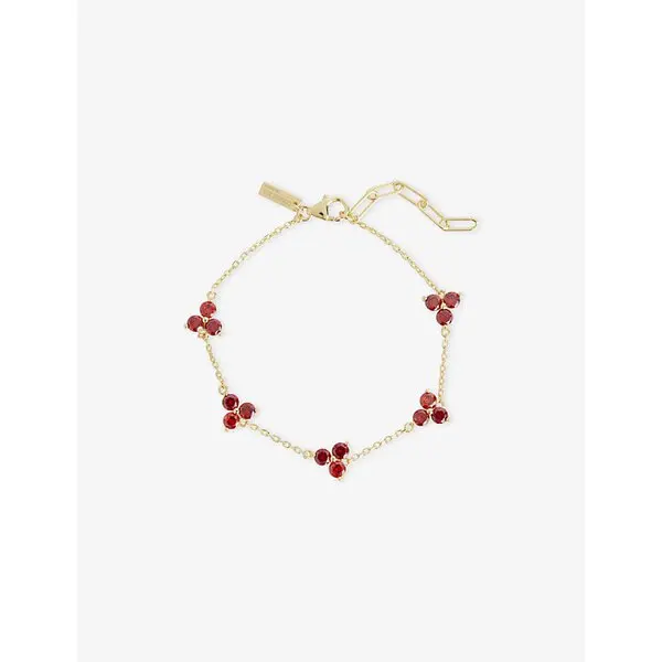 COMMONLINES Arabia Crystal-embellished Sterling-silver Bracelet - Gold