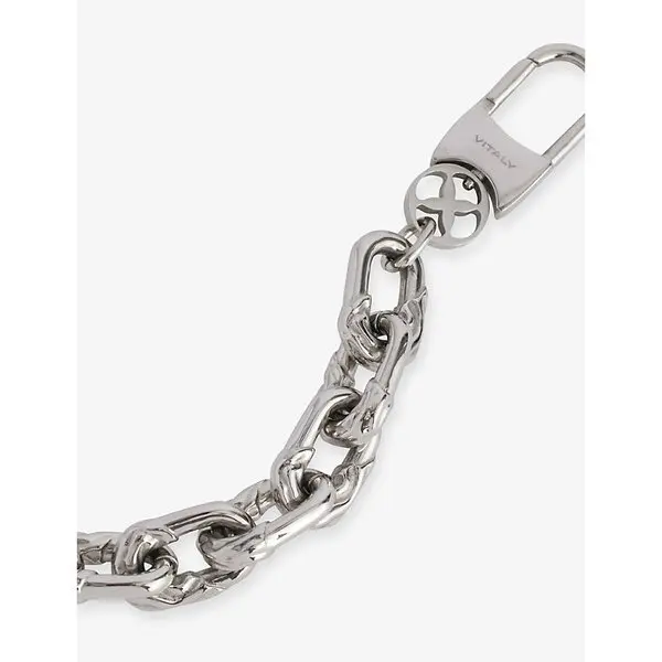 Vitaly Combust Stainless Steel Bracelet In Silver - 88% Off