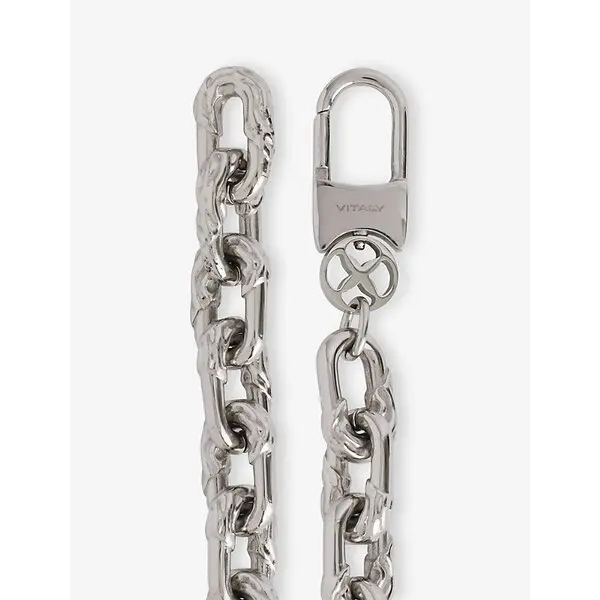 VITALY Combust チェーンブレスレット Vitaly Combust Stainless Steel Bracelet In Silver - 88% Off