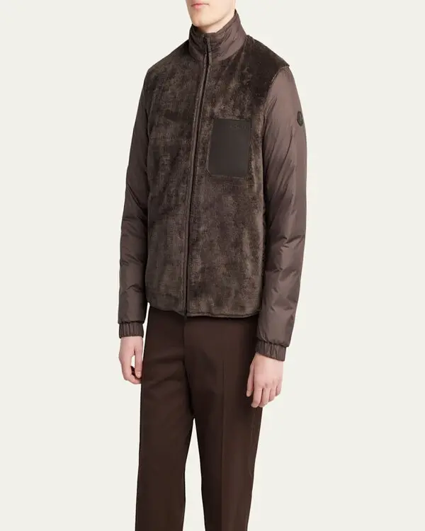 Moncler Livra Reversible Jacket - Brown