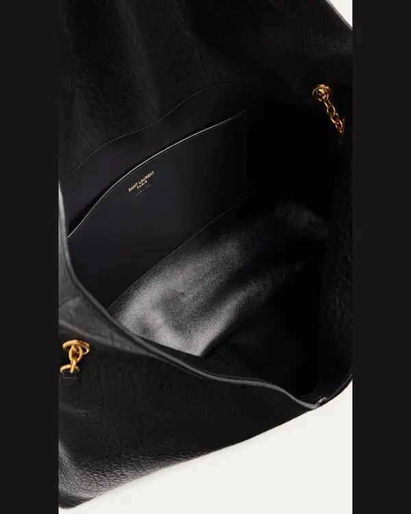 Saint Laurent Envelope Pouch Bag - Black