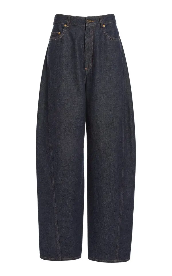 Givenchy Cocoon High-rise Wide Leg Jeans