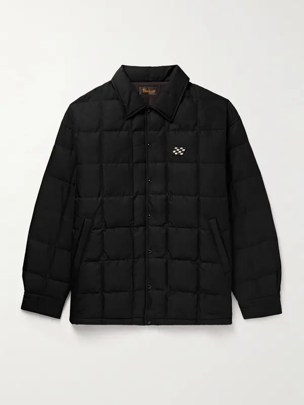 Visvim Coach Quilted Down Jacket - Black