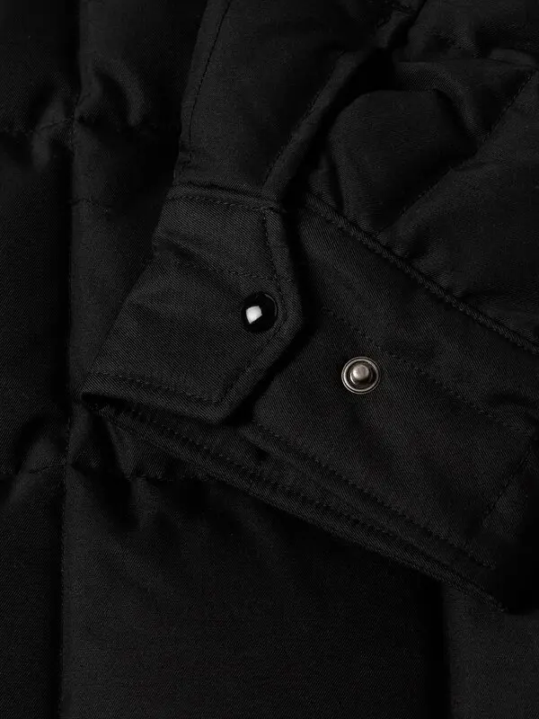 Visvim Coach Quilted Down Jacket - Black