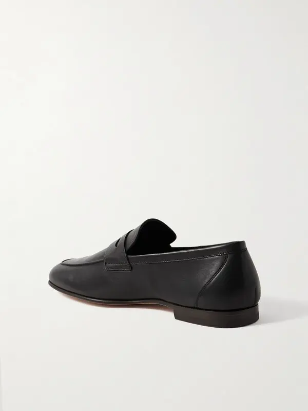 TOD'S Leather Penny Loafers