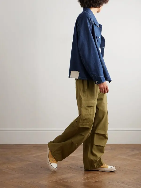 STORY MFG. Circuit Indigo-dyed Organic Denim Jacket - Blue