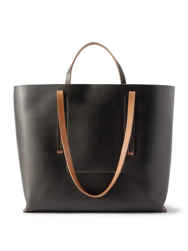 Rick Owens Leather Tote - Black