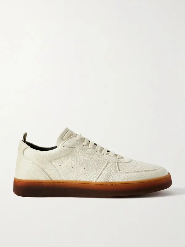 Officine Creative Asset 001 Leather Sneakers - Neutrals