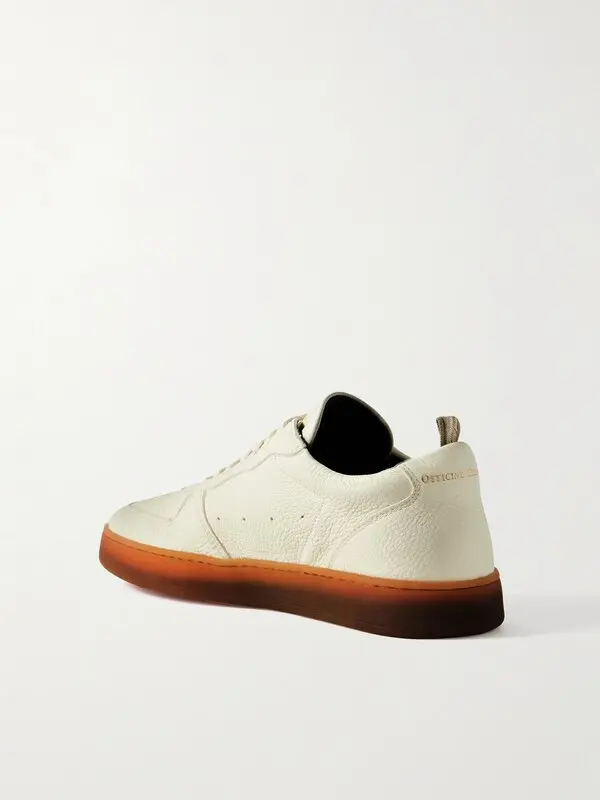 Officine Creative Asset 001 Leather Sneakers - Neutrals