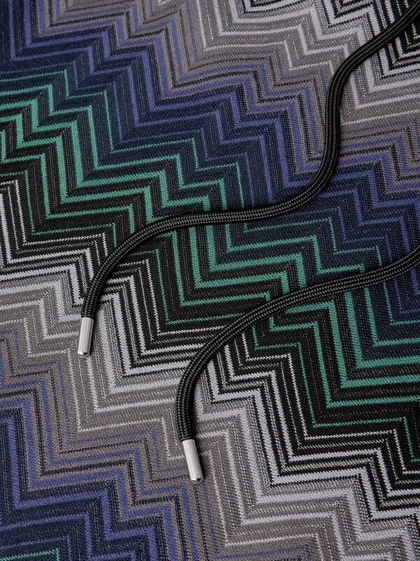 Missoni Jacquard-panelled Cotton-jersey Hoodie