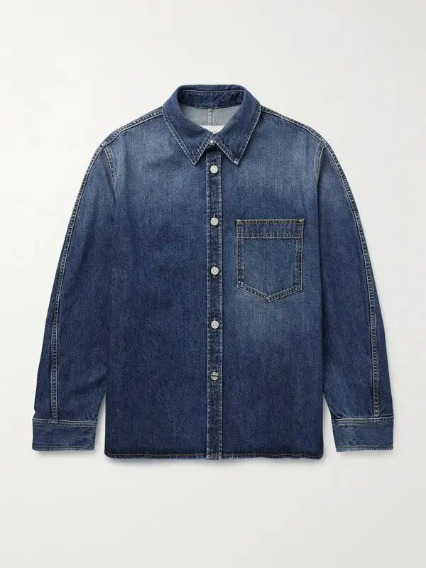 Givenchy Denim Overshirt - Blue