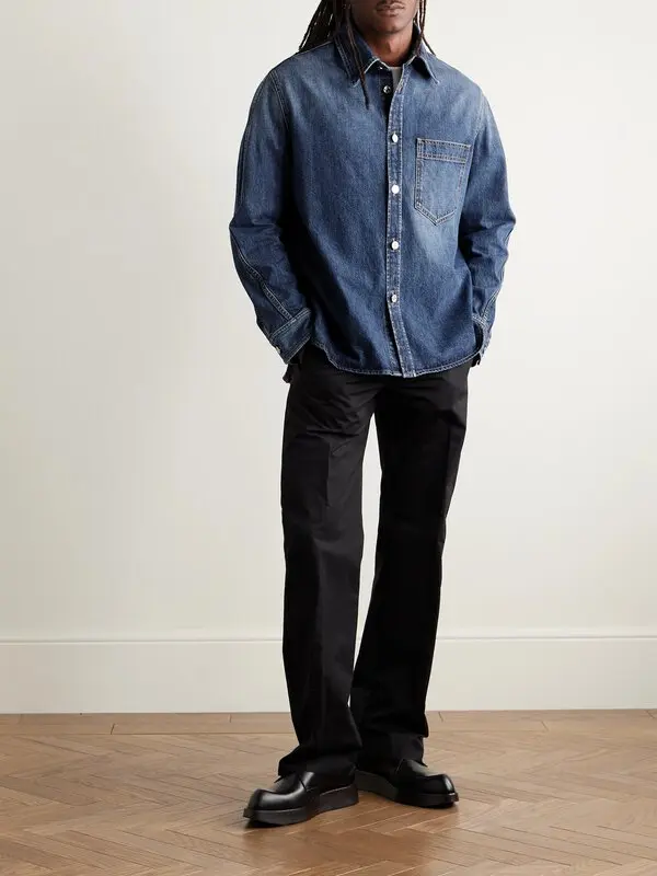 Givenchy Denim Overshirt - Blue