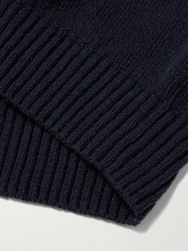 Dunhill Cotton Crewneck Sweater - Blue