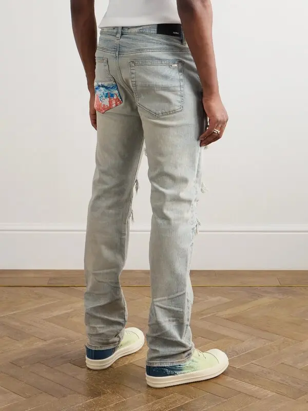 Amiri Aloha Thrasher Skinny-fit Jeans
