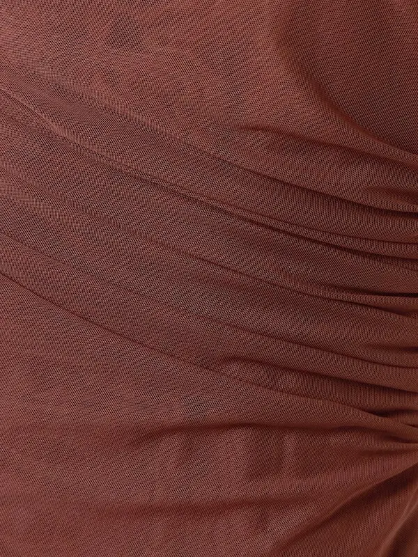 SIR. Jacques Open-back Gathered Midi Dress