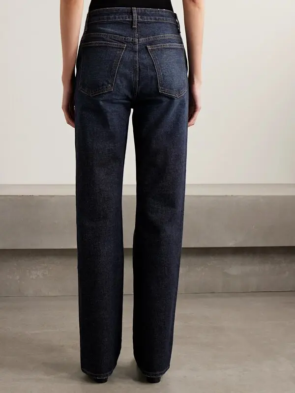 Khaite Danielle High-rise Straight-leg Jeans