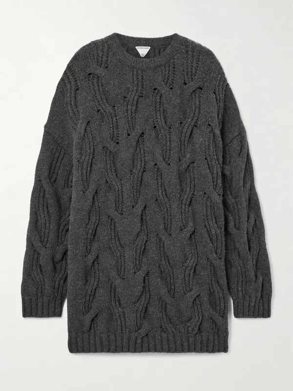 Bottega Veneta Cable-knit Wool Sweater