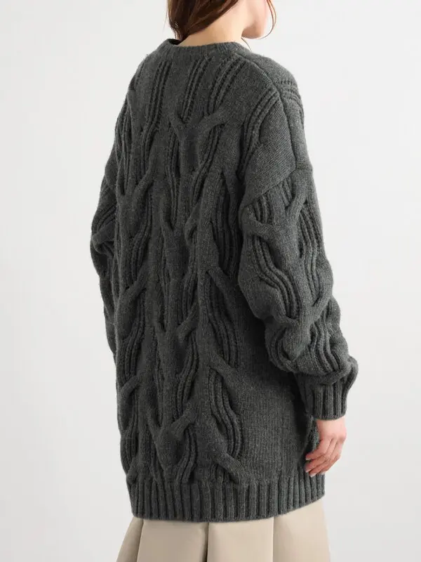 Bottega Veneta Cable-knit Wool Sweater
