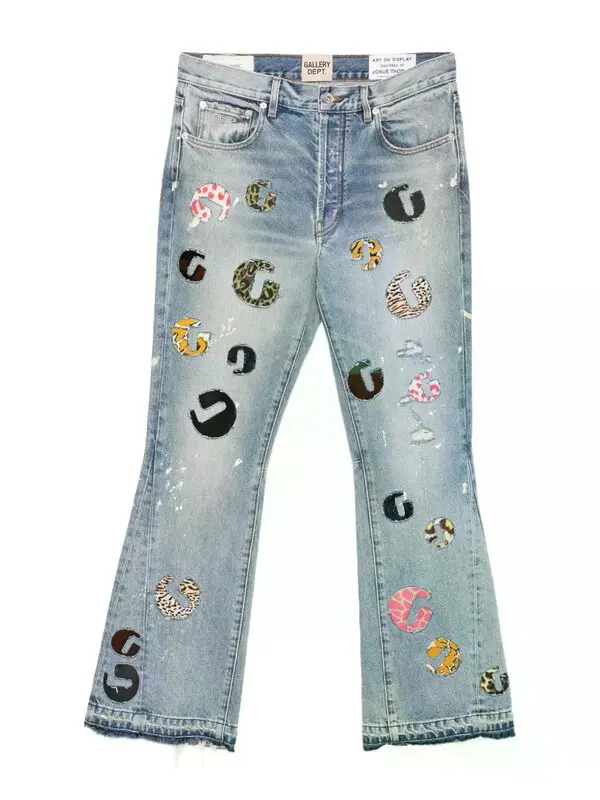 GALLERY DEPT. G Time Flared Jeans - Blue