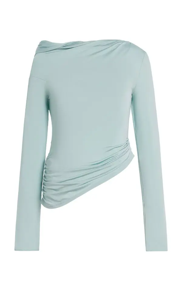 Anna October Beatriz Draped Jersey Top