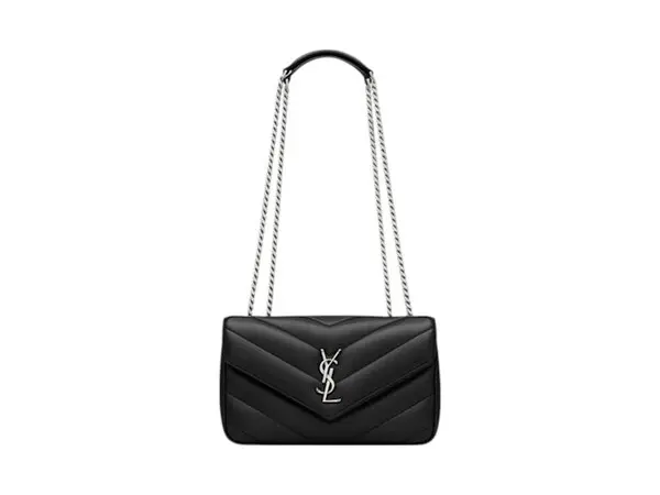 Saint Laurent Loulou Small Shoulder Bag - Black