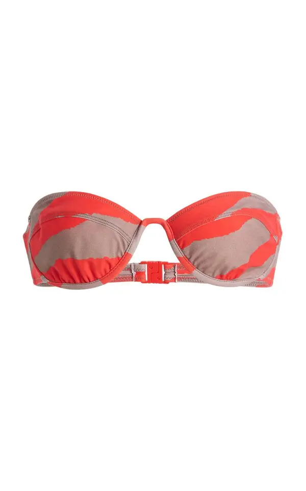 TROPIC OF C Mariel Bikini Top - Red