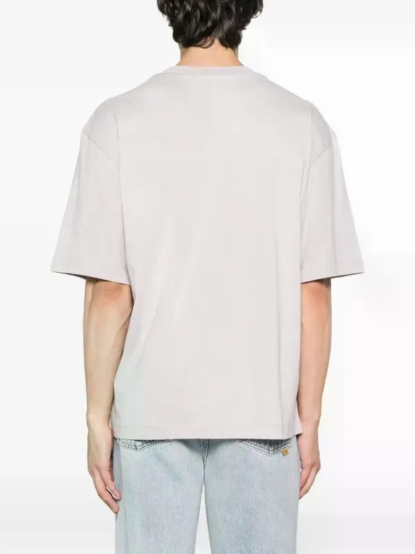 MEGUSTA Logo-print T-shirt - Grey