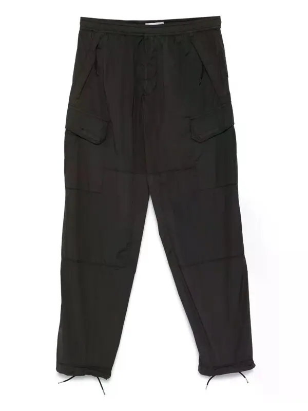 Stone Island Cargo Pocket Trousers - Black