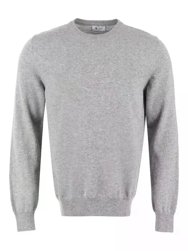 THE (ALPHABET) Cashmere Crew-neck Sweater - Grey