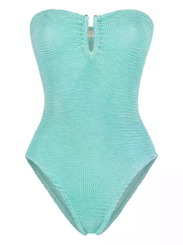 PARAMIDONNA Frida Strapless Swimsuit - Blue