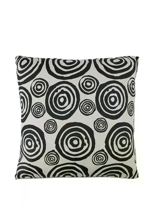 10 CORSO COMO Circle-print Cushion - White