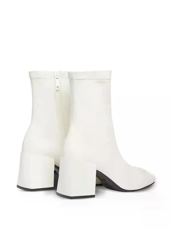 COURREGES Block Heel Ankle Boots