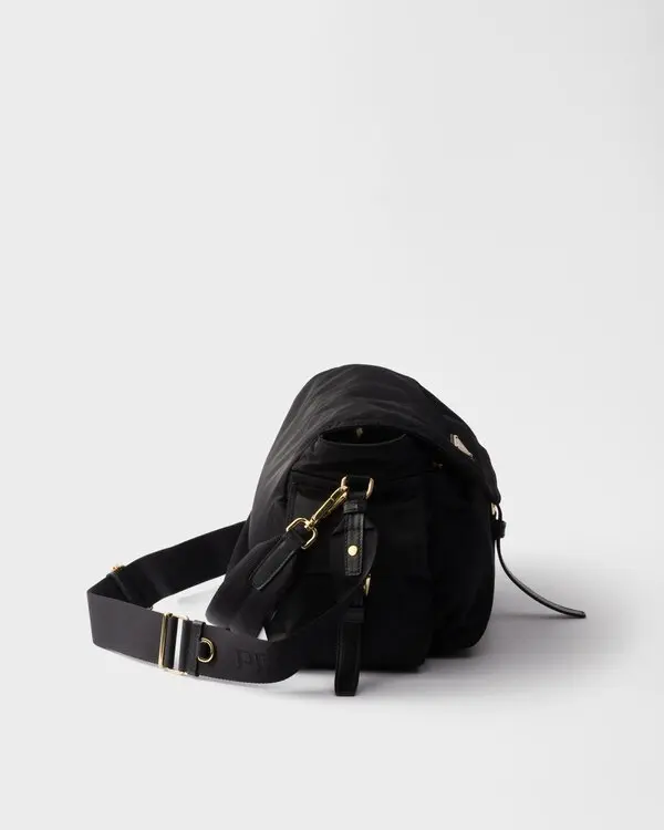 Prada Large Re-nylon Flap Shoulder Bag