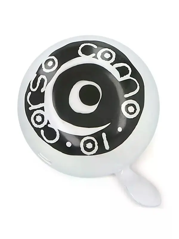 10 CORSO COMO Graphic-logo Cycle Bell - White
