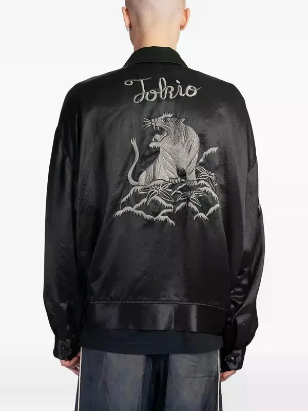Mihara Yasuhiro Embroidered Bomber Jacket