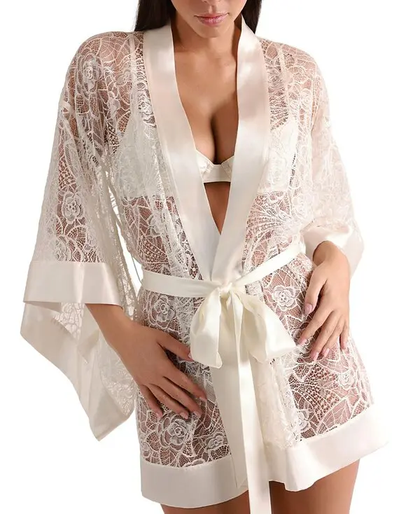 Kiki De Montparnasse Coquette Kimono - White